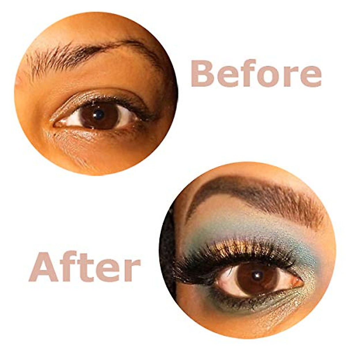 3D Mink False Eyelash LASGOOS Degisn Luxurious Natural Messy Volume Fluffy Long Hot Fake Eyelashes 5 Pairs/Box A11-5