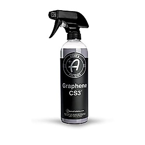 Adam's Graphene CS3 (16oz) - Graphene Waterless Wash Ceramic Spray Coating Detail Spray | High Gloss Car Wash Cleaning Spray for Car Detailing | RV Boat Motorcycle