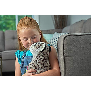 Wild Republic Snow Leopard, Cuddlekins, Stuffed Animal, 12 inches, Gift for Kids, Plush Toy, Fill is Spun Recycled Water Bottles