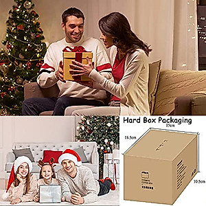 Tecbeauty Qtips Storage Organizer - 2 Grids Separate Cotton Swabs Dispenser Qtips Holder Bathroom Canisters with Hinged Lids for Cotton Balls, Cotton Pads, Pink