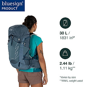 Osprey Tempest 30 Women's Hiking Backpack Jasper Green, X-Small/Small