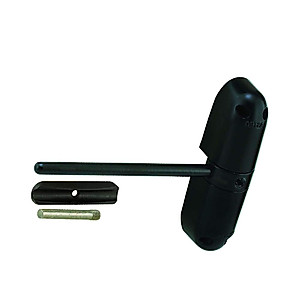 Prime-Line KC16HD Safety Spring Door Closer – Easy to Install to Convert Hinged Doors to Self-Closing – Diecast Construction, 4-1/4 In. Black, Non-Handed (Single Pack)