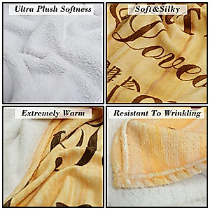 Gifts for Wife, to My Wife Blanket 50" x 60", Romantic Gifts for Wife, Gift for Wife from Husband, Soft Throw Blanket for Wife Birthday Wedding Valentine's Mother's Day Christmas