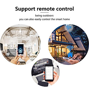 Smart Power Strip, WiFi Surge Protector, Voice Control Compatible with Alexa & Google Assistant, 4 AC Outlets 4 USB Port, APP Individual Control, Timer Schedule