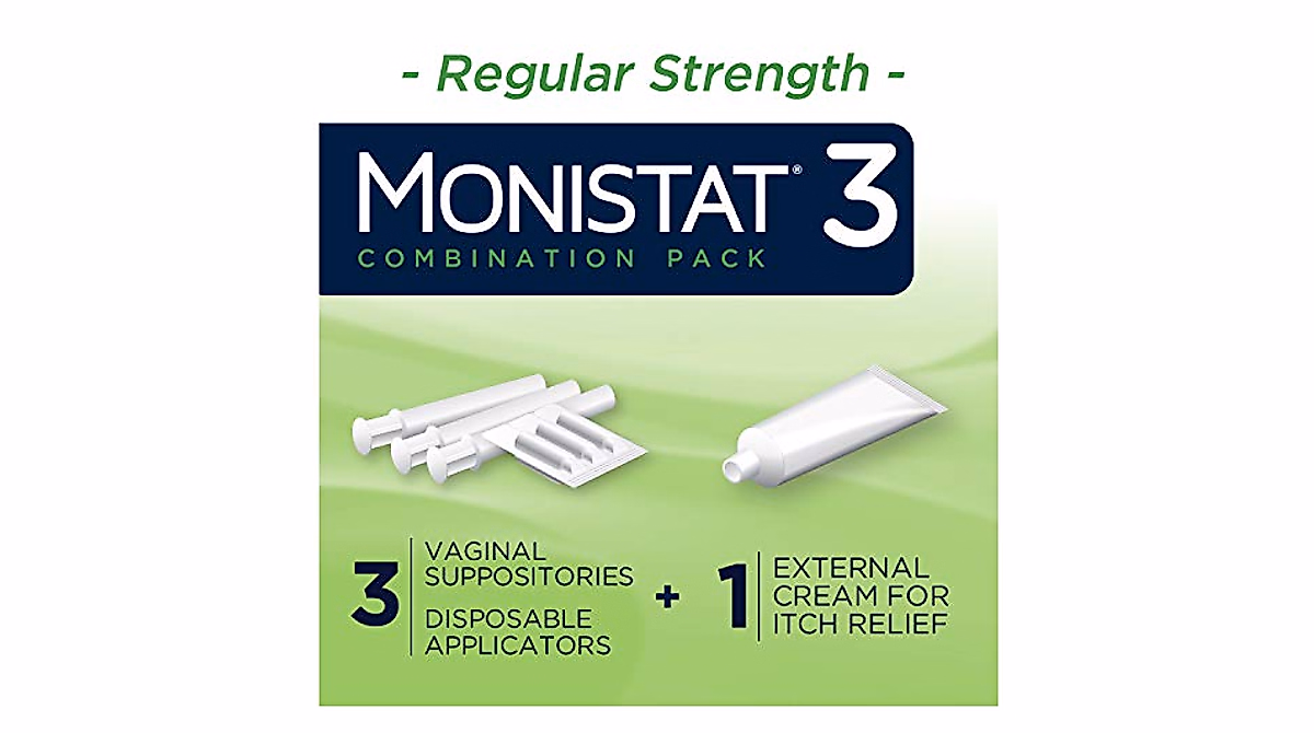 Monistat 3-Day Yeast Infection Treatment + Fast Itch Relief