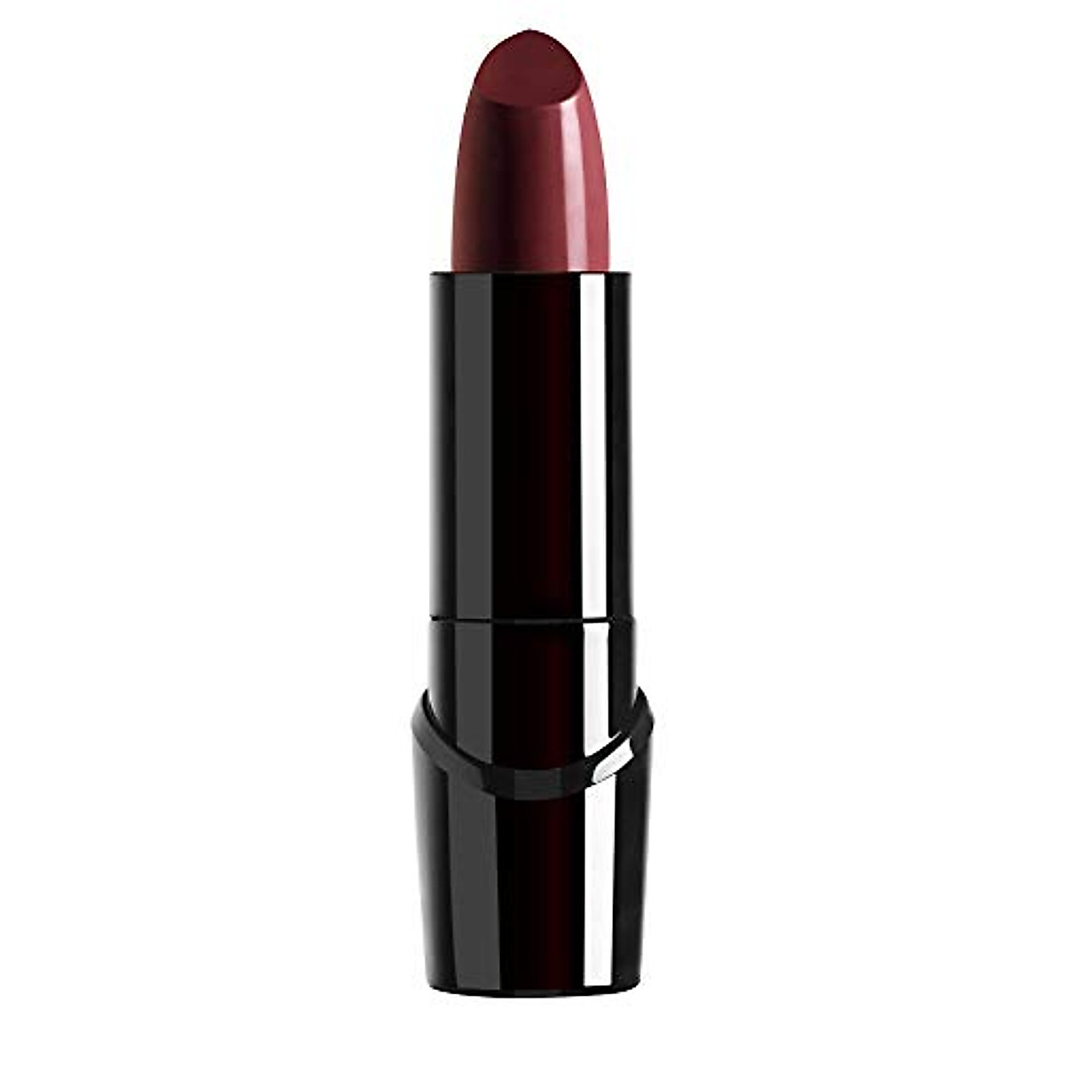 Wet n Wild Silk Finish Lipstick, Hydrating Lip Color, Rich Buildable Color, Black Orchid Red