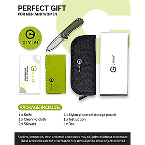 CIVIVI Elementum Pocket Knife C907A (Black)