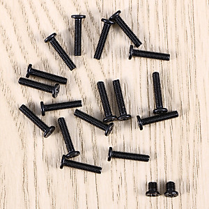OULII Screw Assorted Kit Universal Laptop PC Computer Repair Accessory 300Pcs (Black)