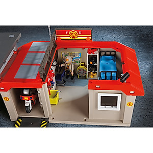 Playmobil Take Along Fire Station Playset