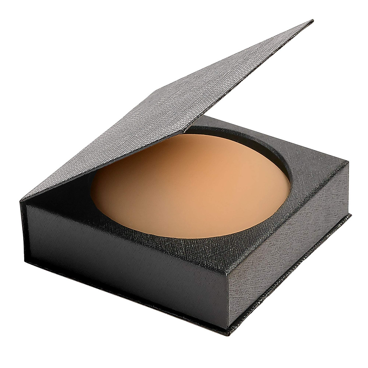 Nippies Non-Adhesive Bra Liner Nipple Covers for Women – Reusable Silicone No-Show Inserts Bra Pad Enhancements with Travel Box - Caramel