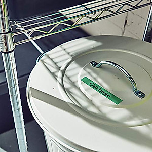 Brother Genuine P-touch, TZe-751CS, 0.94” x 26.2’, Black on Green Laminated Label Tape