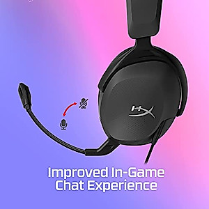 HyperX Cloud Stinger 2 Core – PC Gaming Headset, Lightweight Over-Ear Headset with mic, Swivel-to-Mute mic Function, DTS Headphone:X Spatial Audio, 40mm Drivers