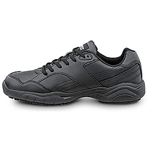SR Max Dover, Women's, Black, Athletic Style Soft Toe Slip Resistant Work Shoe (9.5 M)