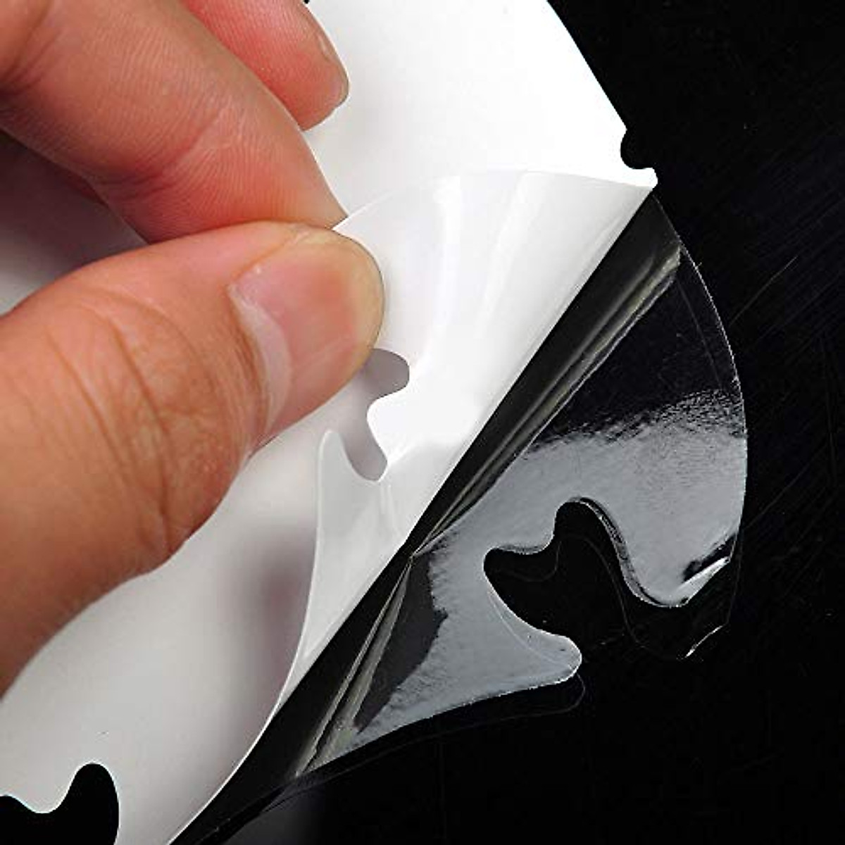 iJDMTOY 4pc Set Universal Fit Clear/Transparent Scratch Protection Films for Car Truck SUV Side Door Handle Cup