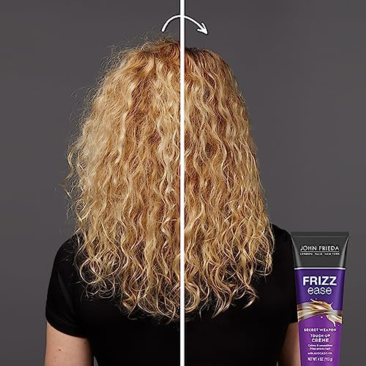 Frizz-Ease Style Creme Size 4z John Frieda Frizz-Ease Secret Weapon Flawless Finishing Cream