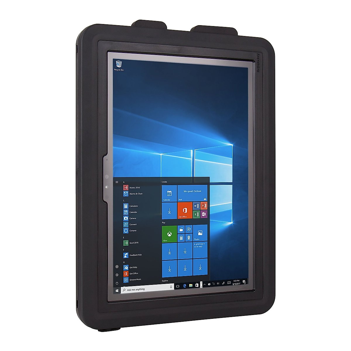 The Joy Factory aXtion Pro M IP68 Waterproof Rugged Shockproof Case for Microsoft Surface Pro 7+ | 7 | 6 | 5 | 4 Built-In Screen Protector (CWM309)