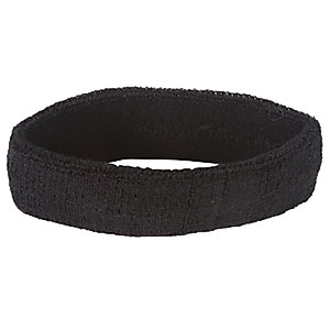 New Single Sports Headband, Black