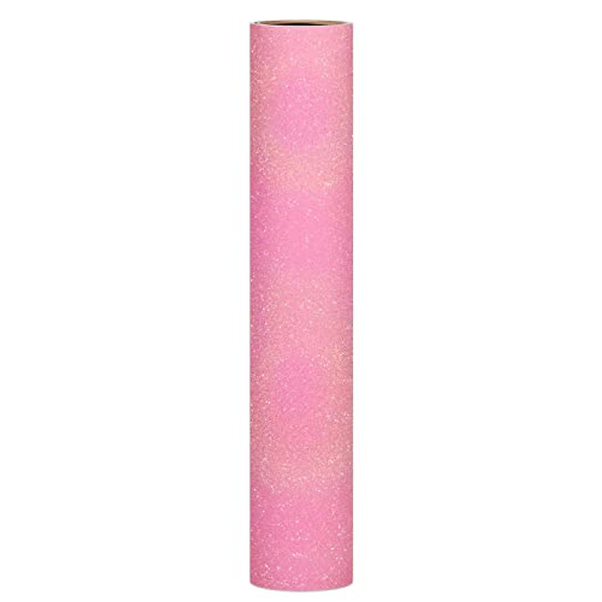 Gatichetta Glitter Self Adhesive Vinyl 12" x 6ft Craft Permanent Sparkle Shimmer Vinyl Roll for Indoor & Outdoor Decal, Signs, Stickers, Compatible with Most Craft Cutters，Pink