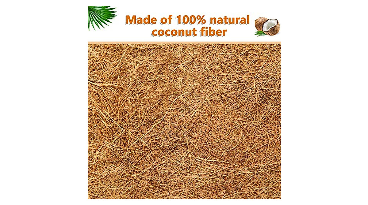 Vumdua 24" Coco Fiber Planter Liners for Healthy Plants