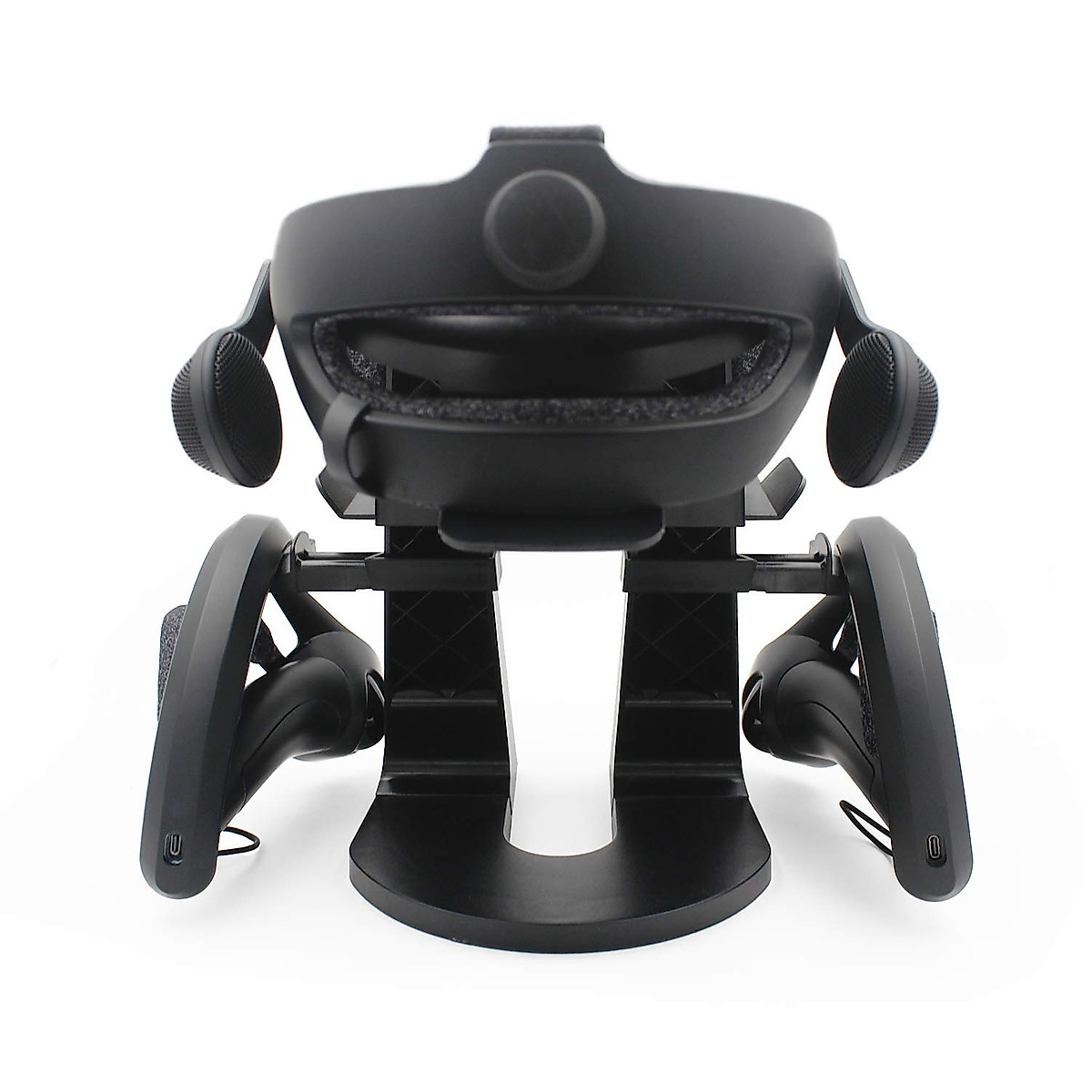 AMVR VR Headset Display Stand and Controllers Holder for Steam Valve Index Virtual Reality Mount Station