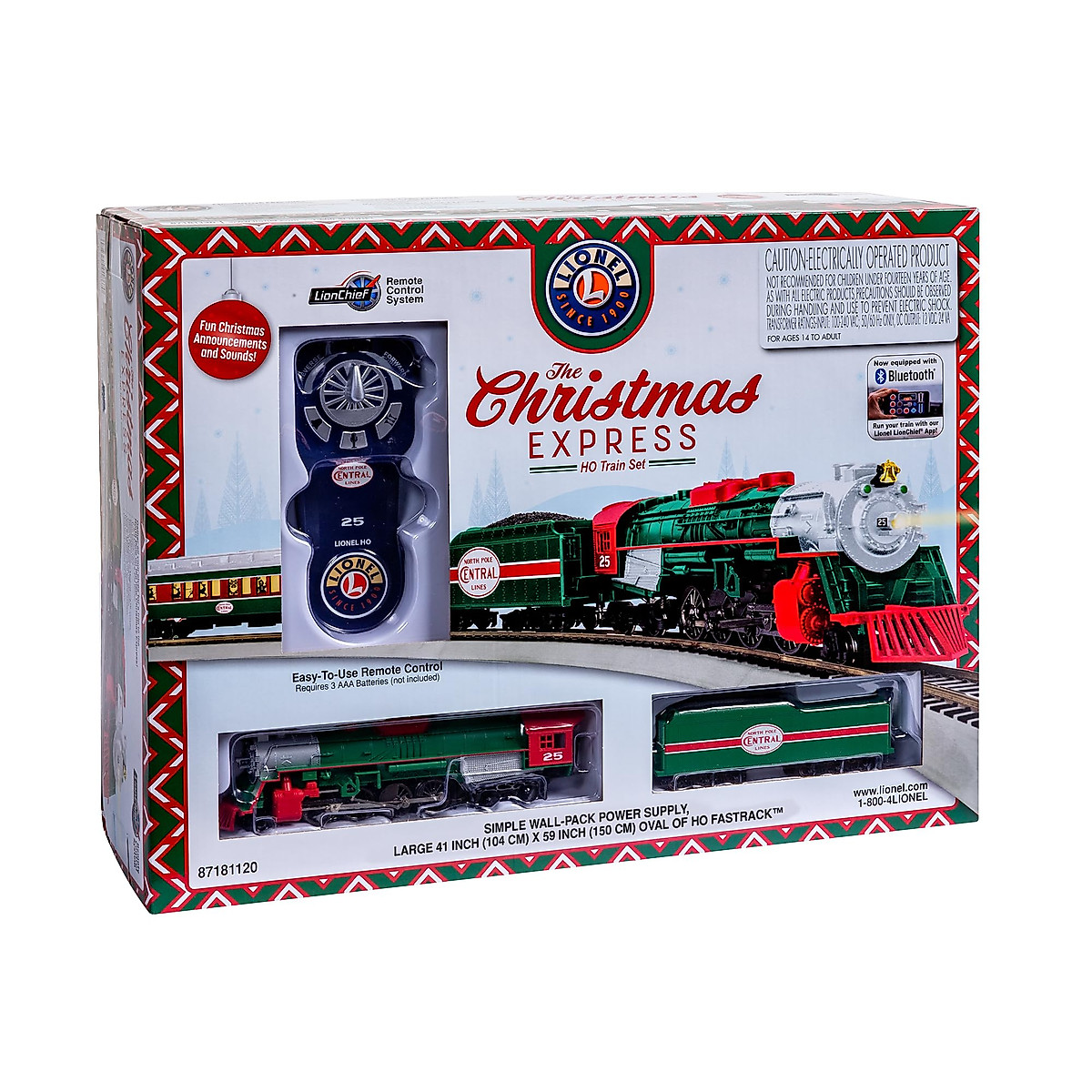Lionel Trains - Christmas Express HO Set, O Gauge