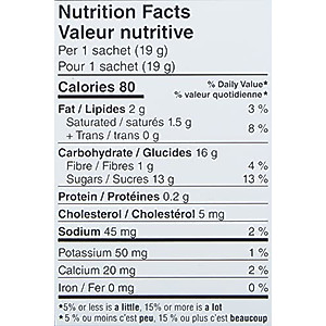 NESCAFE Sweet & Creamy French Vanilla, Instant Coffee Sachets, 18x19g {Imported from Canada}