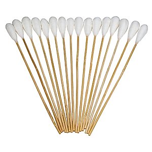 Tipton 400ct Tipton Power General Cleaning Tip Swabs with Reliable Cotton Construction and 3.5" Bamboo Handle for Gun Cleaning and Maintenance