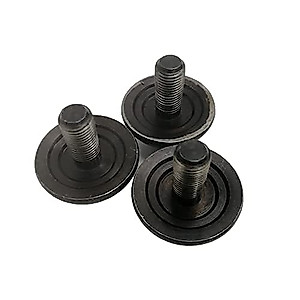 3 Pcs Blade Bolt & Washer Assembly with Free Screw Rubber Cap for Husqvarna Craftsman, AYP, Poulan, Poulan Pro, Roper, Weed Eater, Poulan 532193003 193003