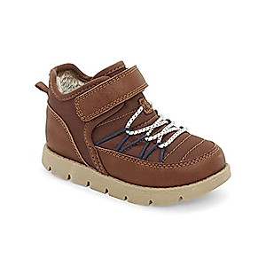 OshKosh B'Gosh Boy's Allister Fashion Boot, Brown, 11 Little Kid