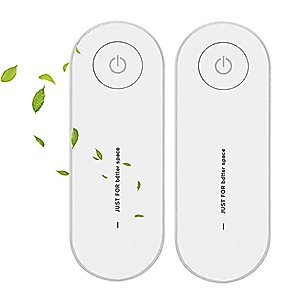 Pure Air - 2 Units- Plug-in Air Purifier,Mini Portable Air Purifier for Home & More Suitable for Bedrooms, Toilets, Living Room,bathrooms,closets,hotel,pet room
