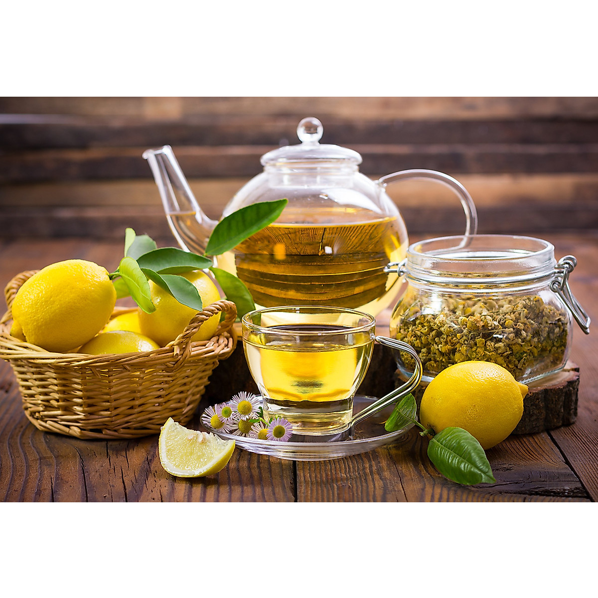 Chamomile Tea 1LB (16Oz) 100% CERTIFIED Organic (USDA seal) Chamomile Flowers Herbal Tea (Matricaria Chamomilla) in 1 lb Bulk Kraft BPA free Resealable Bags from U.S. Wellness