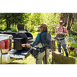 Traeger Grills Tailgater 20 Portable Wood Pellet Grill and Smoker, Black