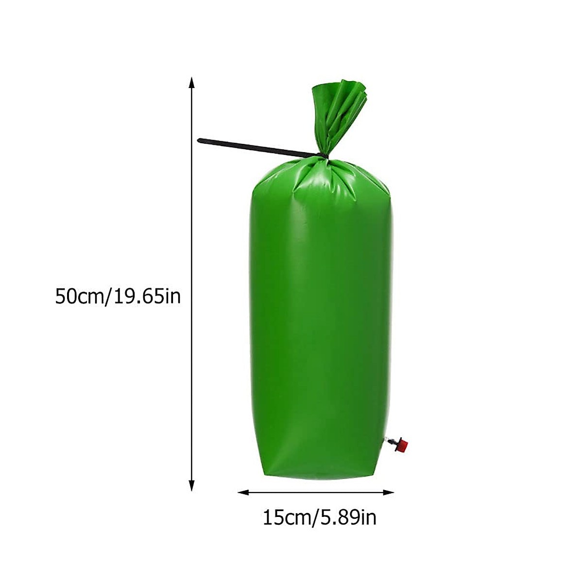 Happyyami Trees Drip Irrigation Bag Flower Watering Bag Planting Water Bag Tree Garden Watering Bag Trees Tree Drip Watering Bag Water Bag for Irrigation Dripping Water Watering can PVC