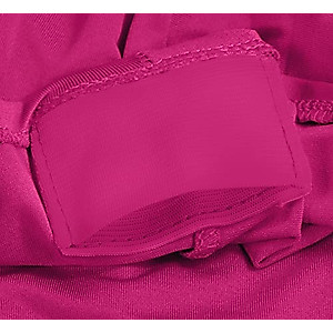 Utopia Kitchen Spandex Tablecloth 2 Pack [6FT, Fuchsia] Tight, Fitted, Washable and Wrinkle Resistant Stretch Rectangular Patio Table Cover for Event, Wedding, Banquet & Parties [72Lx30Wx30H Inch]
