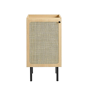 Modway Chaucer 18” Bathroom Vanity Cabinet in Oak (Sink Basin Not Included), 18 Inches