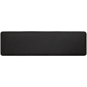 GelPro NewLife Designer Comfort Ergo-Foam Cushioned Anti-Fatigue Kitchen Floor Mat, Stain-Resistant, Waterproof, Non-Slip Padded Desk/Office Mat, 20" x 72", Grasscloth Charcoal