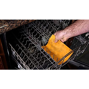 Q-Swiper Reusable Grill Cleaning Cloth 2 Pack - Eco-Friendly | Durable | Versatile | Abosrbent - Just wet them yourself to clean all grill surfaces!