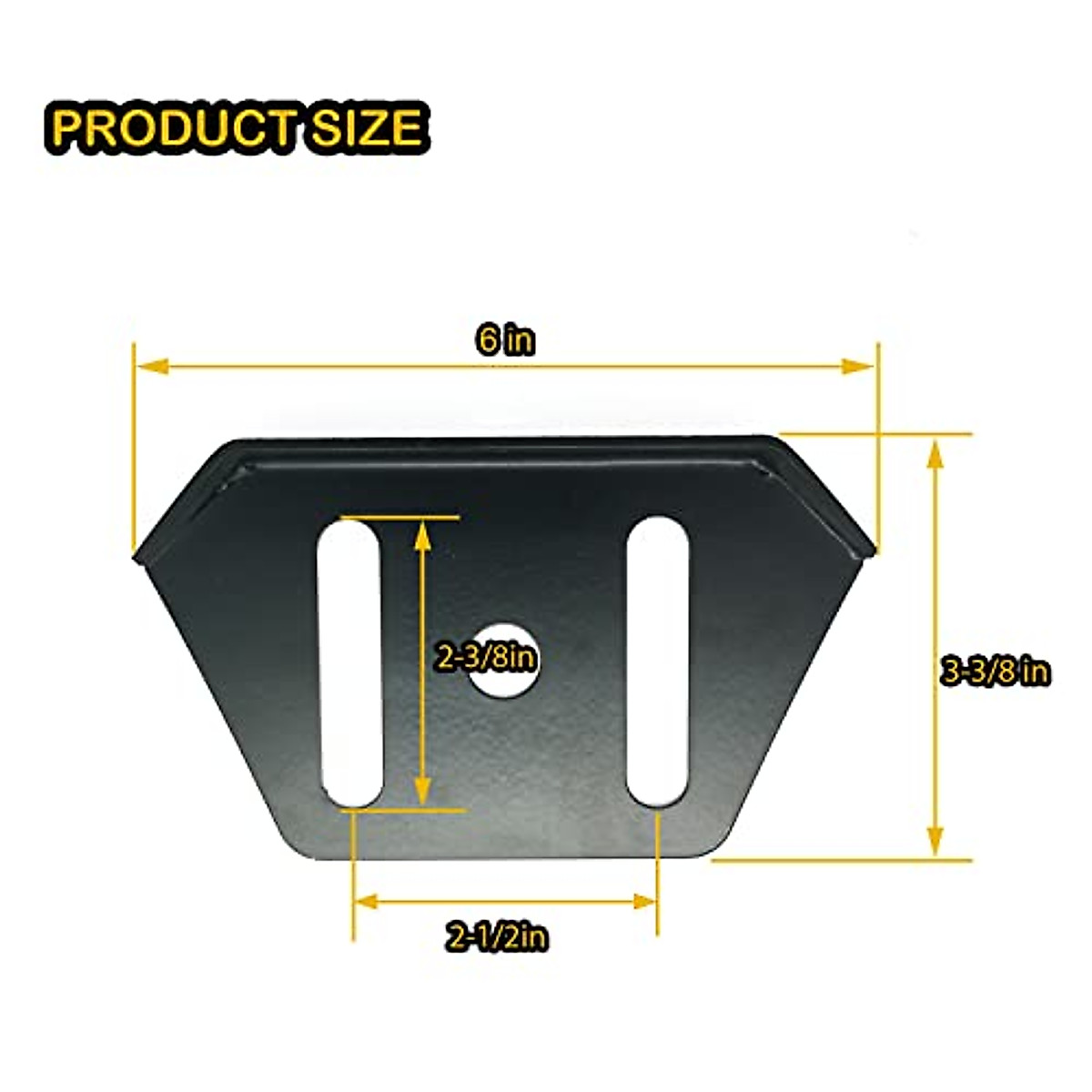 Set of 2 Snow Blower Skid Shoe Kit 1740912BMYP for Murray Craftsman Replacement Part
