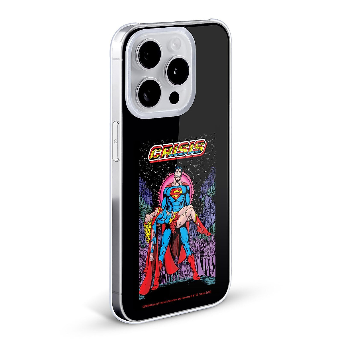 Head Case Designs Officially Licensed Superman DC Comics Supergirl Crisis on Infinite Earths Famous Comic Book Covers Hard Back Case Compatible with Apple iPhone 11
