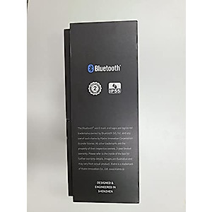 klatre Bone Conduction Headphones【2023 Version】, LS1 Open-Ear Headphones Bluetooth 5.2 Wireless for Cycling/Workout/Running, Deep Bass, Water Resistant Headset with Dual Mics - Rock