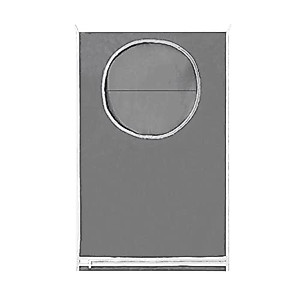 Creat Col Boy Free Gray Cup Hooks, Adjustable with Hanging Bag 2 Suction Clothes Dirty Housekeeping & Organizers (Gray)