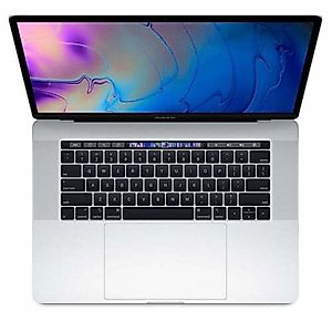 2018 Apple MacBook Pro with 2.6GHz Intel Core i7 (15-inch, 32GB RAM, 512GB SSD Storage) Silver (Renewed)