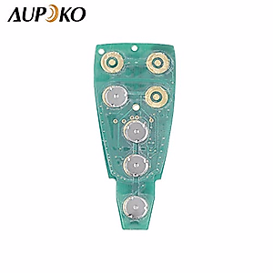 Aupoko GQ4-53T 4 Buttons Keyless Entry Remote Key Fob, Replace# 56046955,56046955AG, 56046955AA, 56046955AB, Replacement for Dodge 2013-2018 Ram 1500 2500 3500