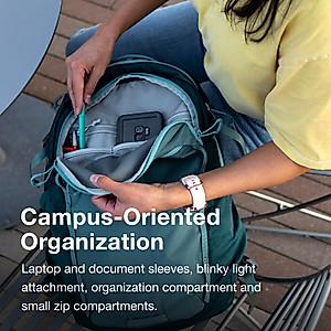 Osprey Axis Laptop Backpack, Tungsten Grey/Muted Space Blue