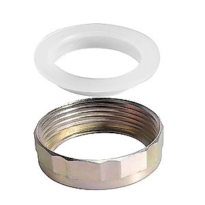 KONE Strainer Joint Nut and Fixing Accessory, Stainless Steel Connection Nut Fit for 3-1/2 Inch Kitchen Sink Drain, Easy Installation, No Plumber Putty Needed