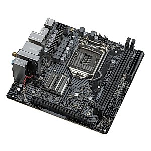 ASROCK H510M-ITX/AC LGA1200/ Intel H510/ DDR4/ SATA3&USB3.2/ M.2/ WiFi&Bluetooth/Mini-ITX Motherboard