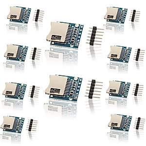 10pcs Micro SD SDHC TF Card Adapter Reader Module with SPI Interface Level Conversion Chip Compatible for Arduino Raspberry PI