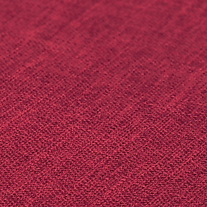 Shinnwa Kitchen Chair Cushions Set of 4 with Ties Memory Foam Dining Chair Pads Thickened Decorative Seat Cushions for Dorm Chairs 16.5 x 16.25 inches Burgundy