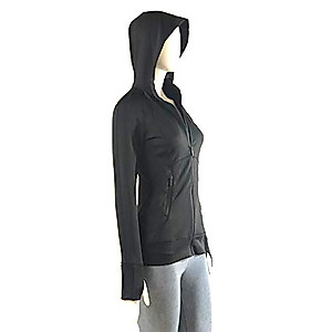 LULULEMON DAY MAKER FULL ZIP HOODIE - BLACK (6)