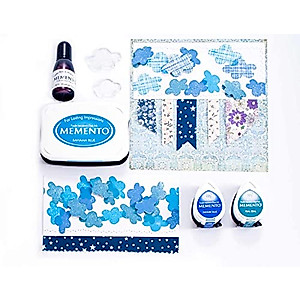 Tsukineko MD-012-100 12-Piece Assortment Memento Dew Drops Fade-Resistant, Gum Drops